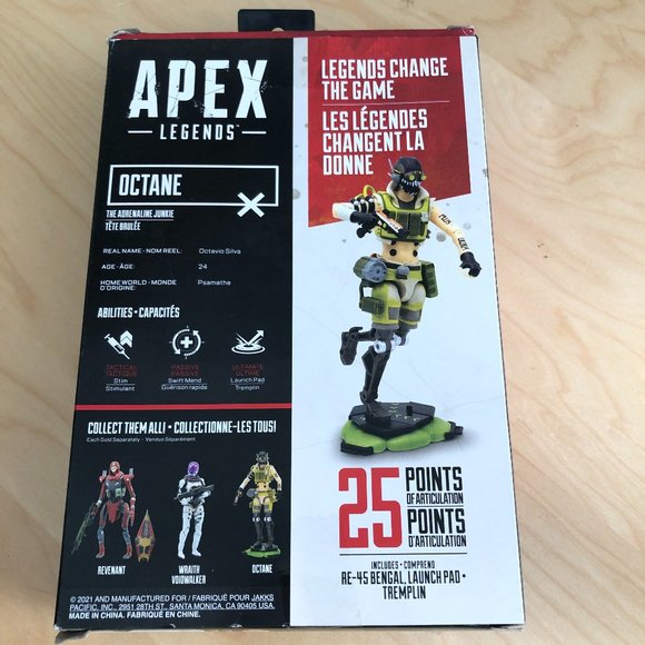 Apex Legends | Toys | Apex Legends Octane Action Figure | Poshmark